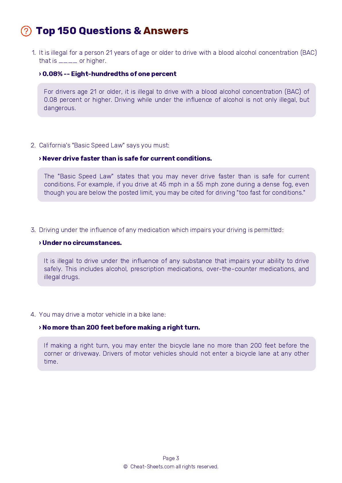 Dmv Written Test Cheat Sheets Pulsensa Dmv Written Test Cheat Sheets Pulsensa